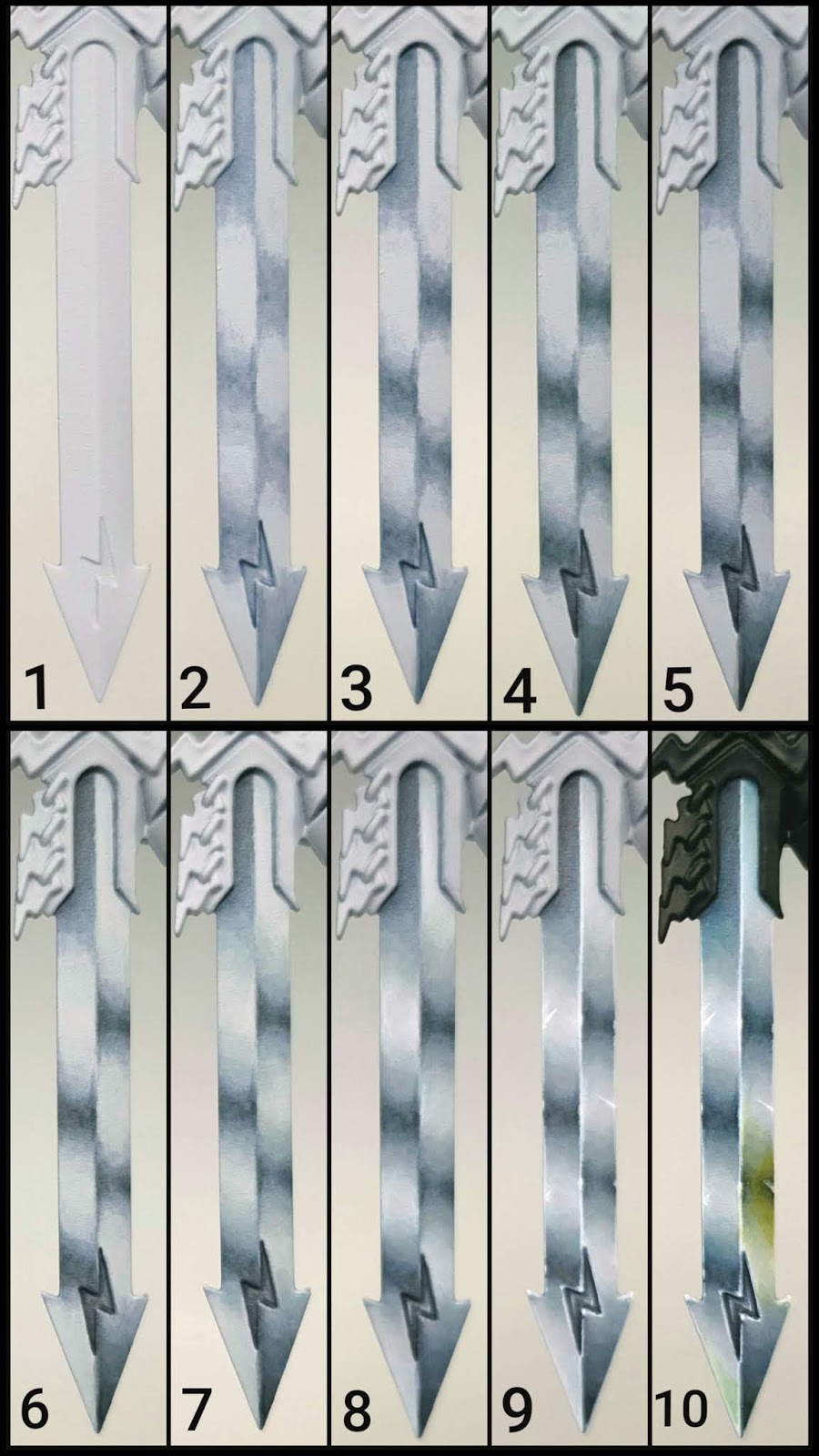 Darren Latham Miniature Painting: Steel non metallic metal with ...