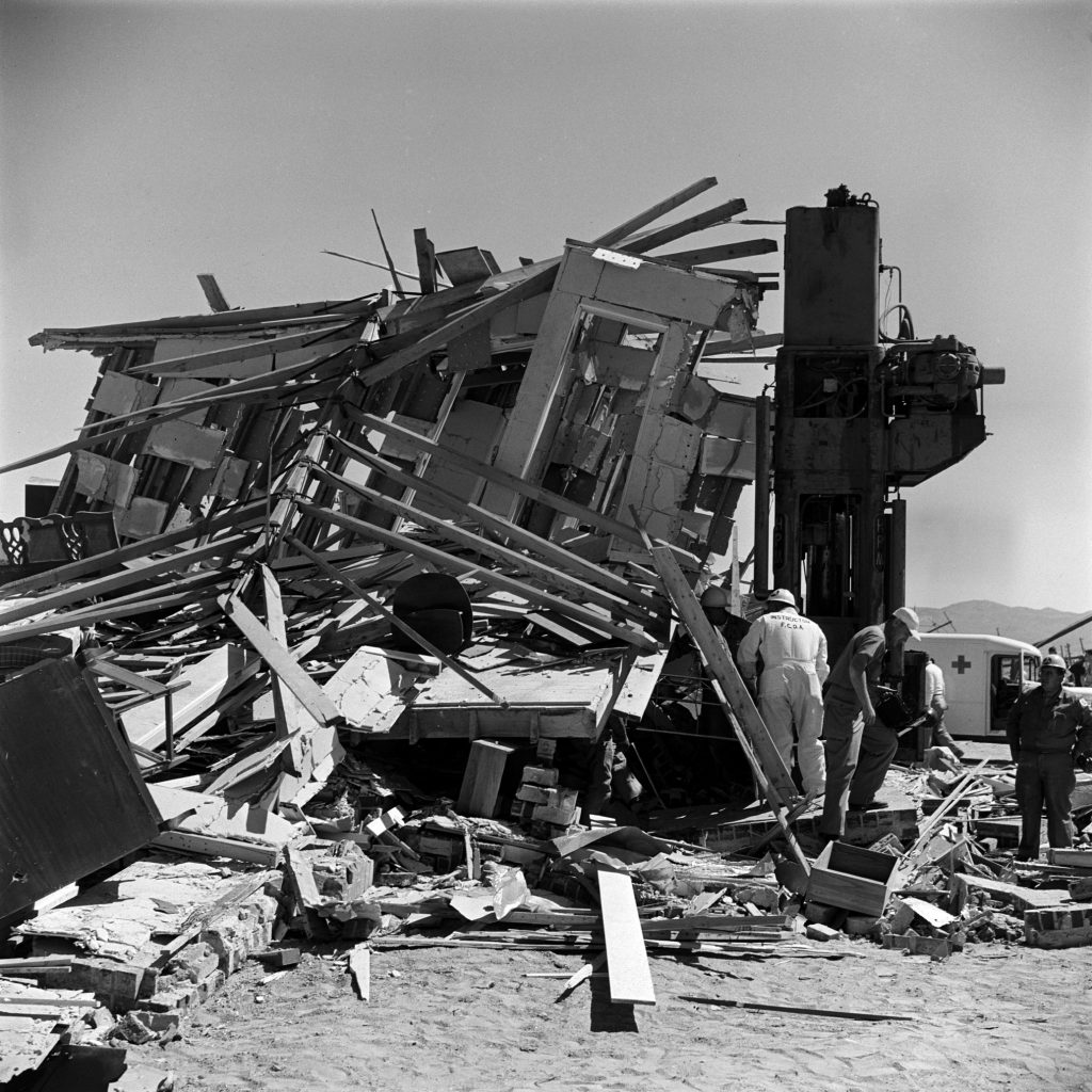 Haunting Photographs From an Atomic Bomb Test in the Nevada Desert in ...