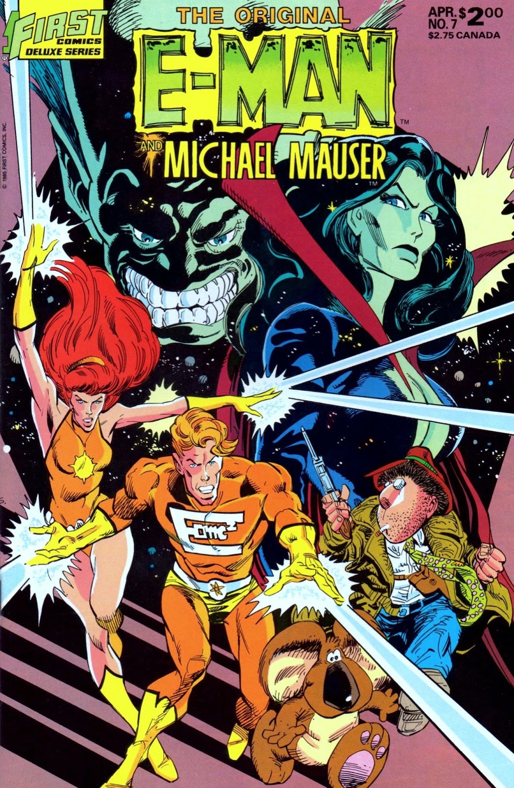 CRIVENS! COMICS & STUFF!: E-MAN COVER GALLERY...