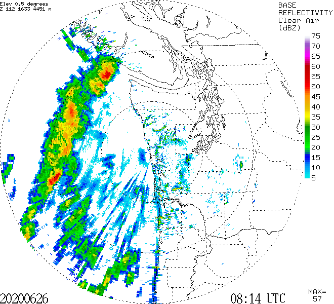 Cliff Mass Weather Blog: The Radar Shows Heavy Rain Offshore Without ...