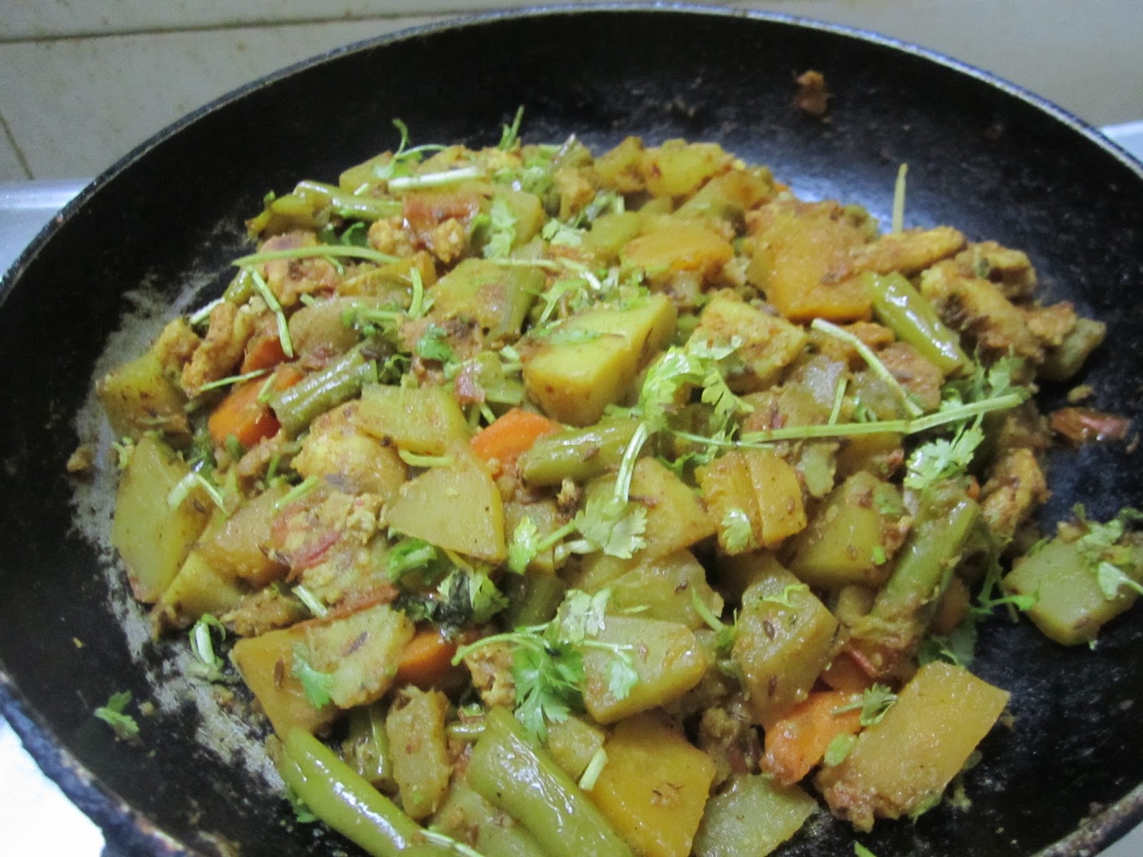 fanatic foodie: Santula Odia traditional dish