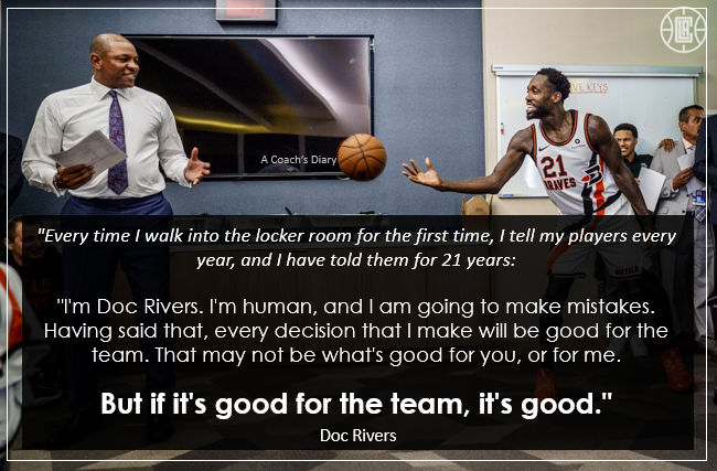 A Coach's Diary: Doc Rivers - The Playbook