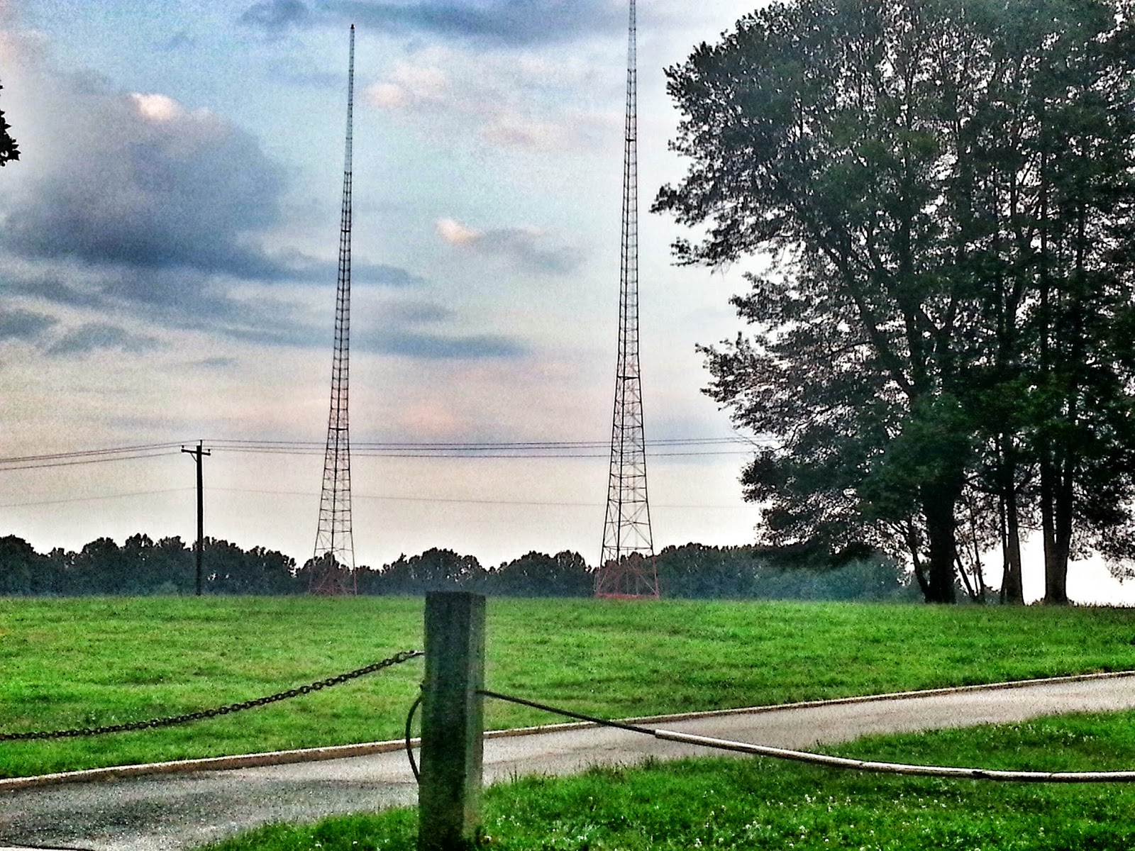 Robert Dyer @ Bethesda Row: WMAL radio towers demolition preparations ...