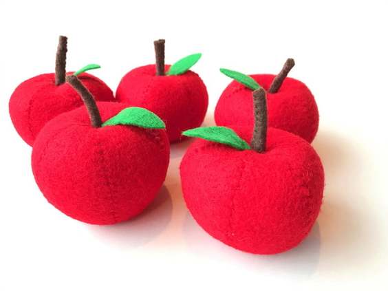 Juicy ideas to make your own felt fruit