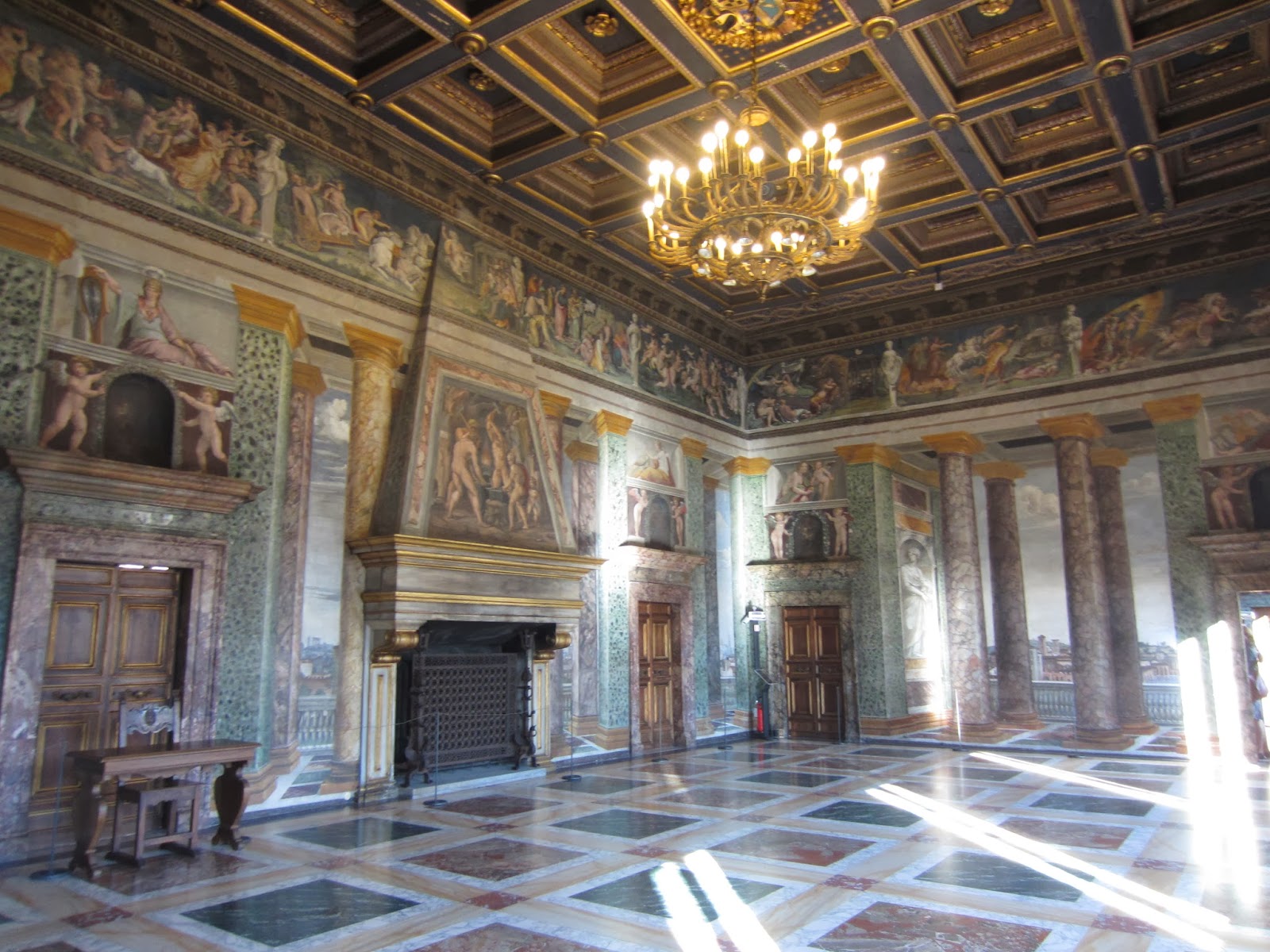 Palazzo Farnese and the Villa Farnesina