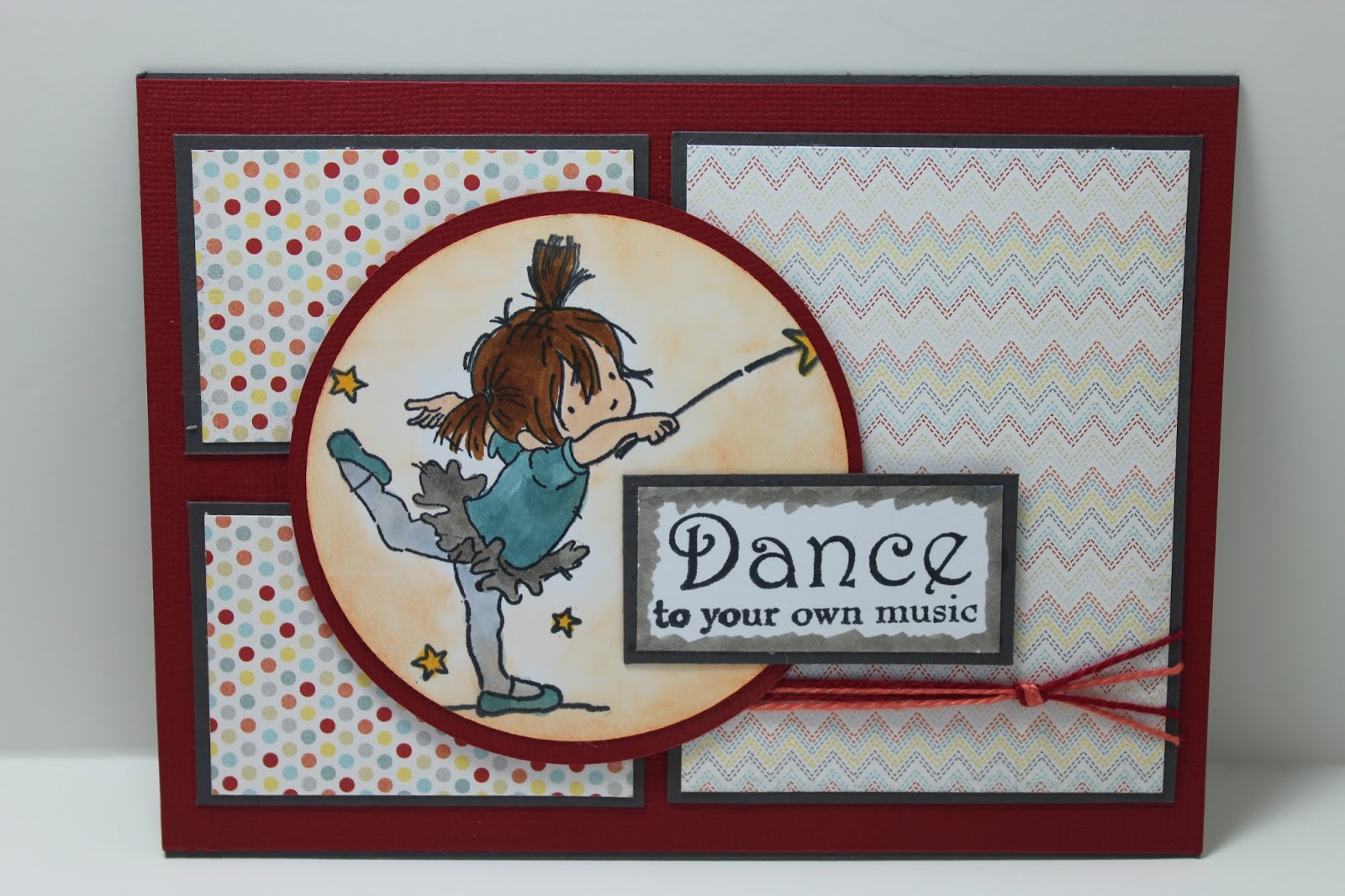 all things beautiful: Card Making Monday # 18 - Just Dance