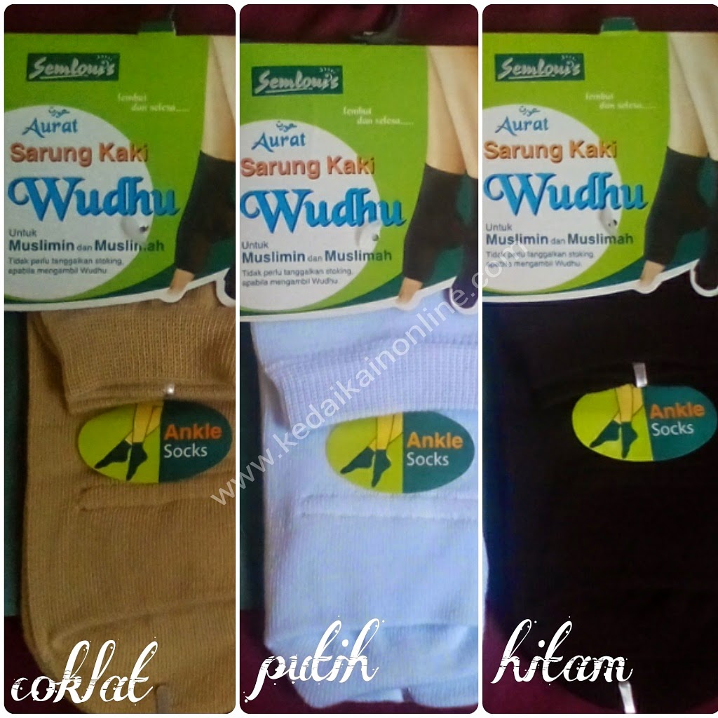 Kedai Kain Online : Pelbagai Pilihan, Harga Berpatutan: Sarung Kaki ...