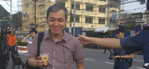 National rally, Renato Reyes turned to President Duterte!