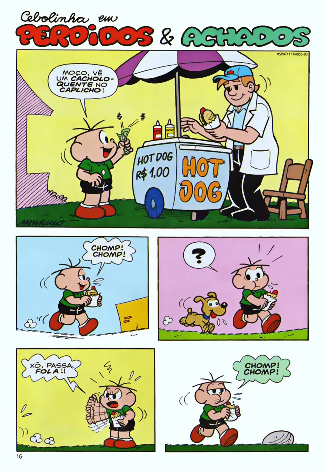 OUVIR E VER: TURMA DA MONICA 55 PARA LER-GIBI COMPLETO