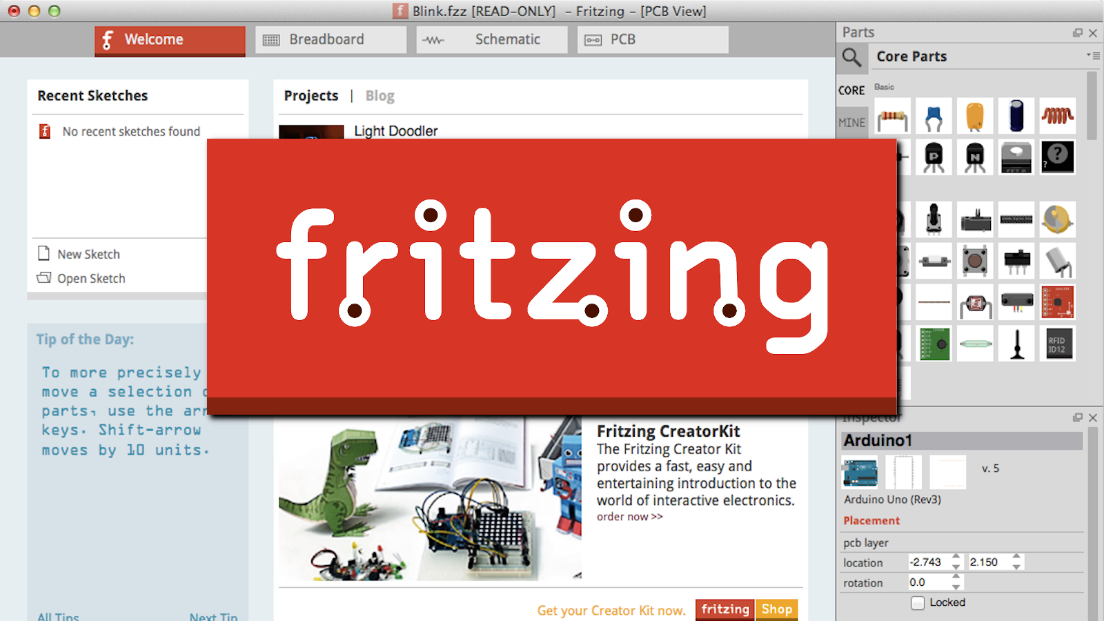 Fritzing - Diseño Electrónico