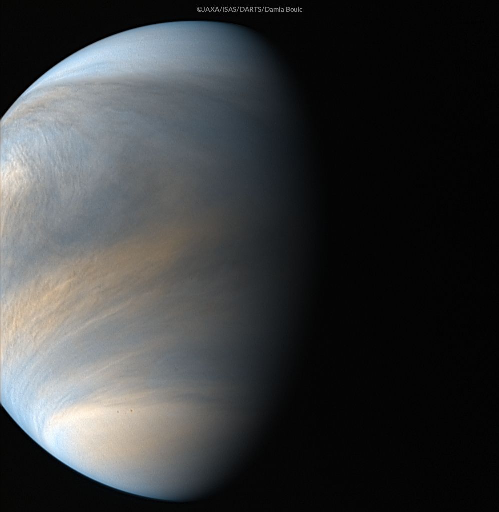 Probe “Akatsuki” received amazing photos of Venus