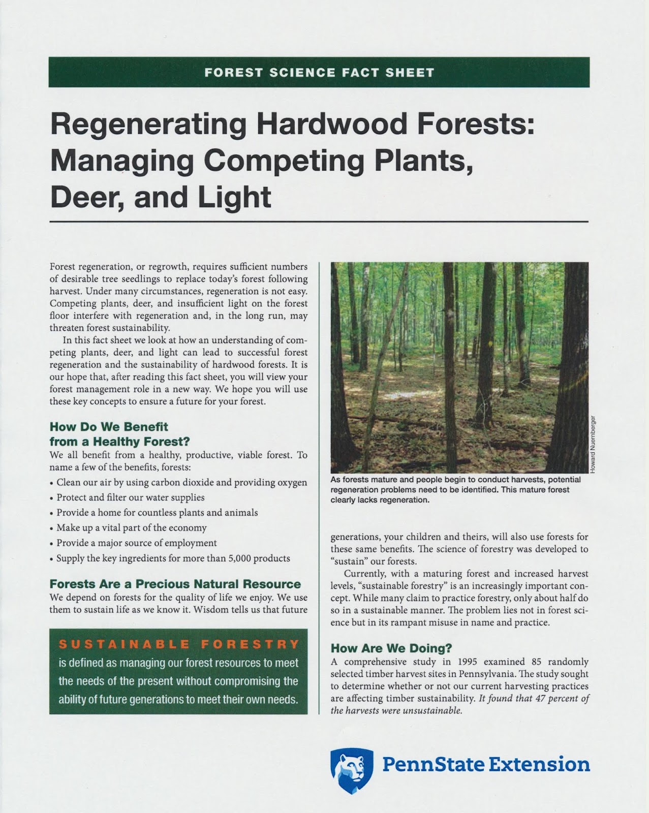 Central Pennsylvania Forestry: C-D-L: An Acronym for Successfully ...