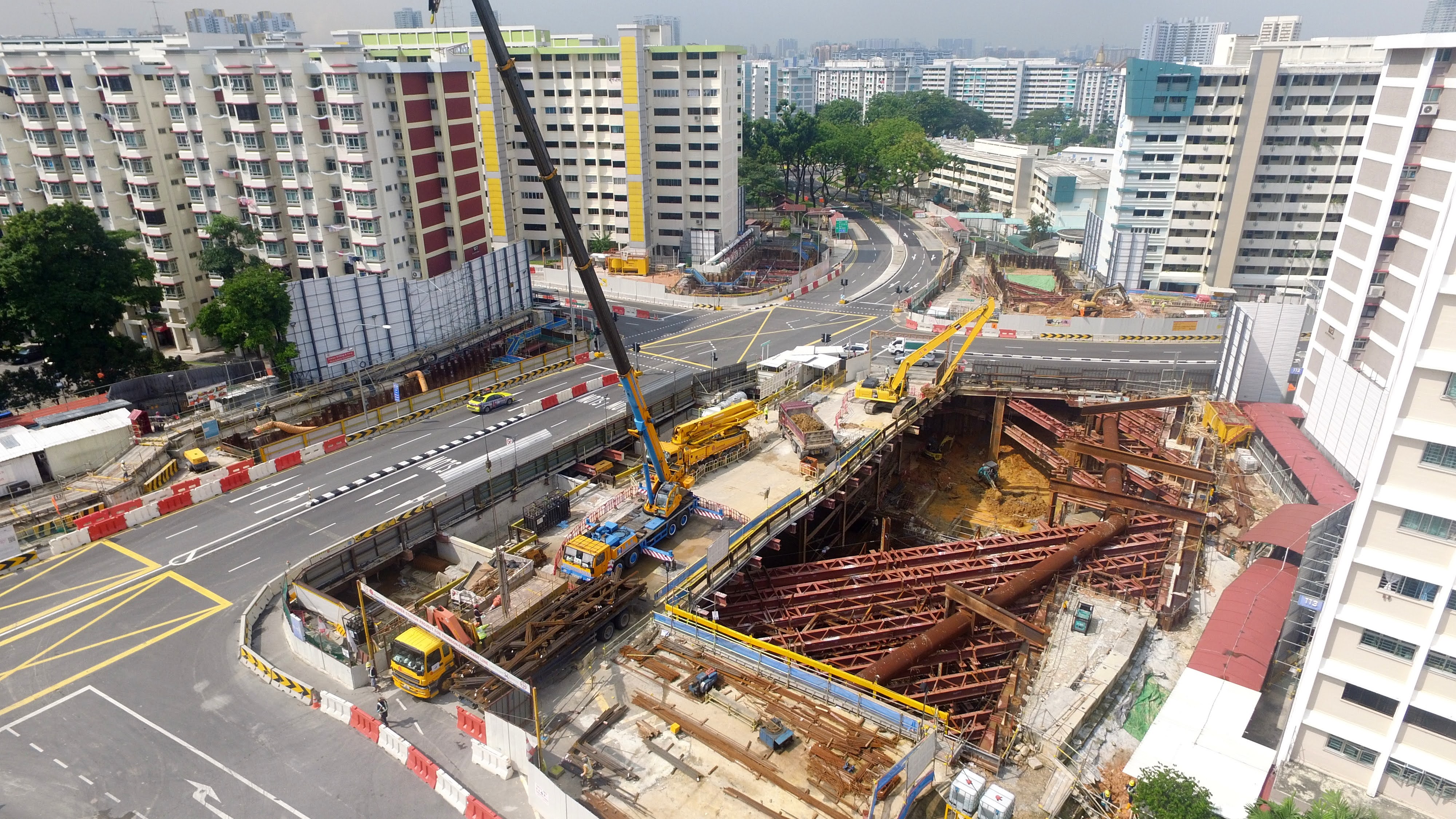 Thomson Line Construction: Mayflower Excavation (III)