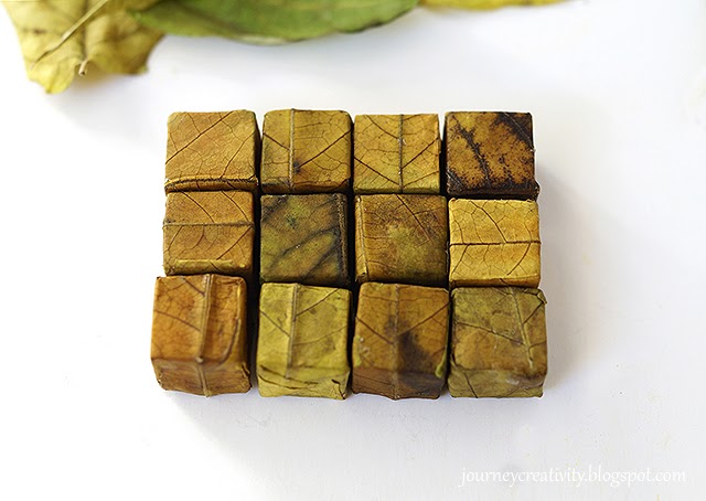 Leaf wooden cube puzzle - Journey into Creativity