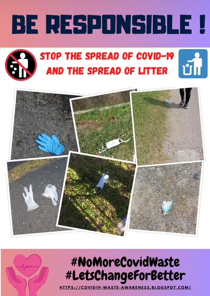COVID-19 WASTE AWARENESS !: COVID-19 WASTE AWARENNESS PROJECT 1 COVID-19 WASTE AWARENESS !: COVID-19 WASTE AWARENNESS PROJECT 1