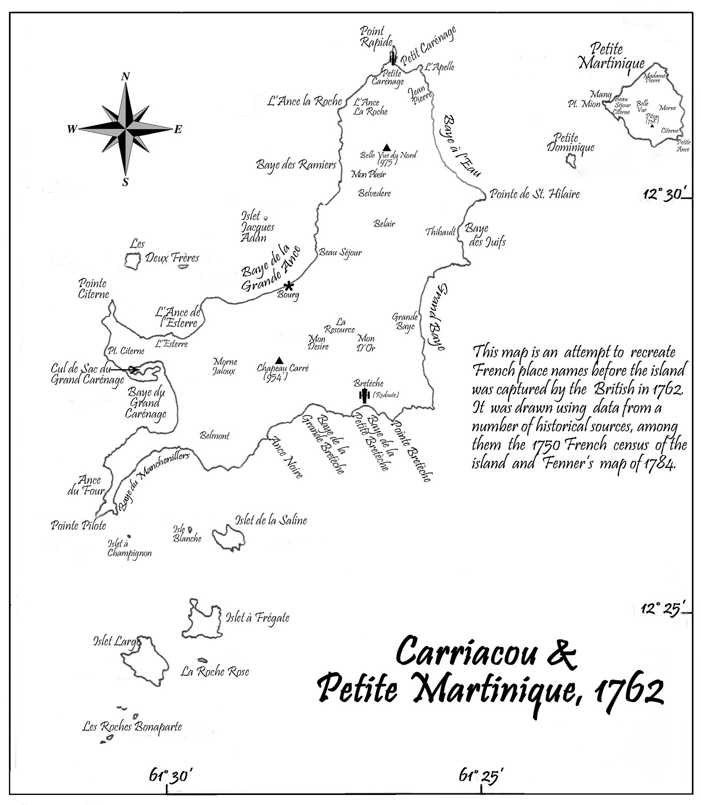 Carriacou: “Land of Reefs” or “Land of Ramiers”?