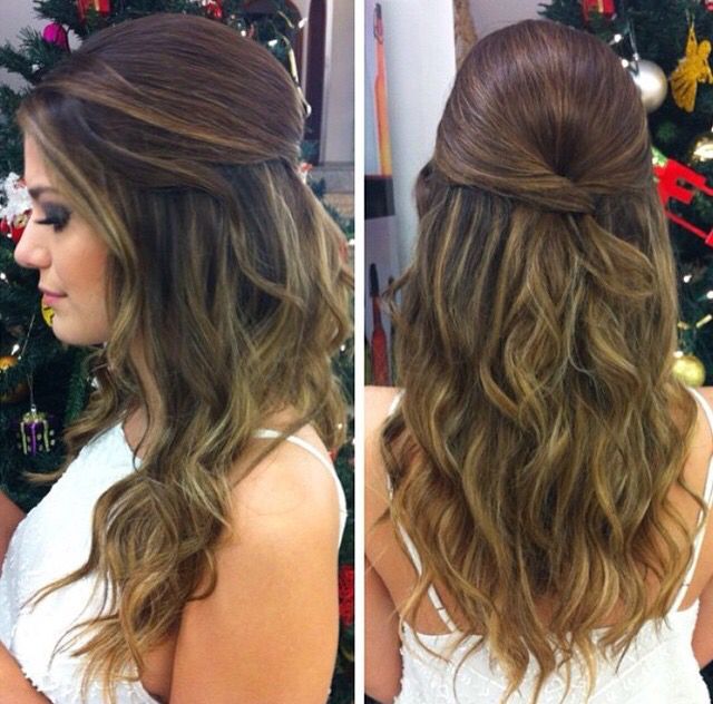 Cabelo Meio Preso Meio Solto Mania Adolescente