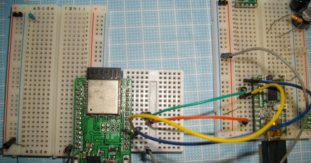 knaka Tech-blog: esp32, UART テスト編 (UART2)