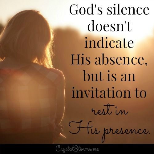 The Image Seeker: Monday Morning Memo: When Jesus is Silent