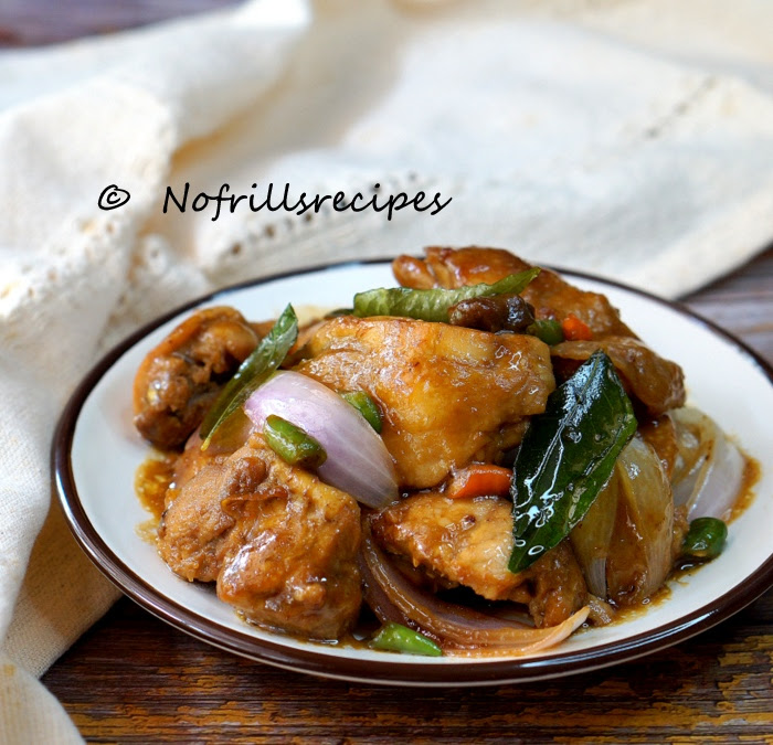 Assam/Tamarind Chicken ~ 亚参鸡