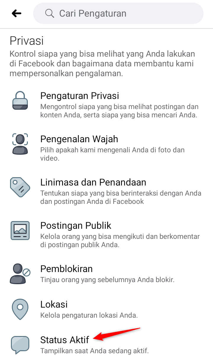Cara Menyembunyikan Status Online Di Facebook ~ Cari2-Cara