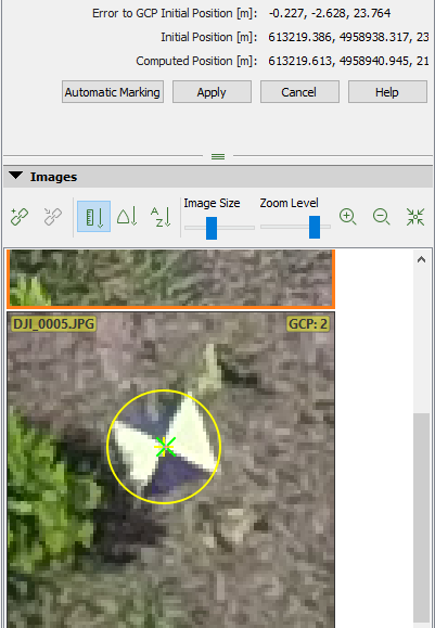 UAS : Processing Pix4D Imagery with GCPs