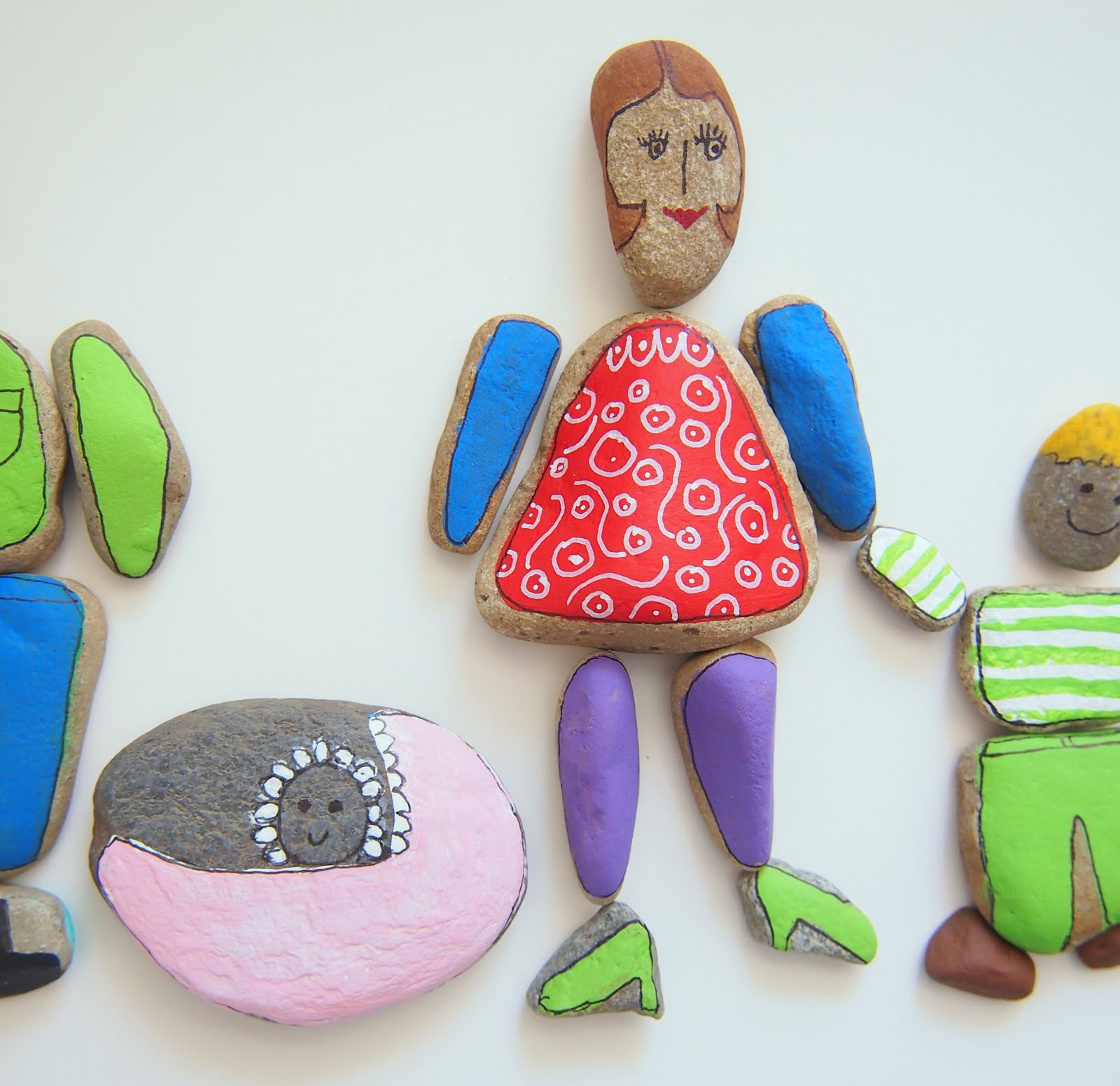 The Tiny Funnel: Rock On! Painted Rock People