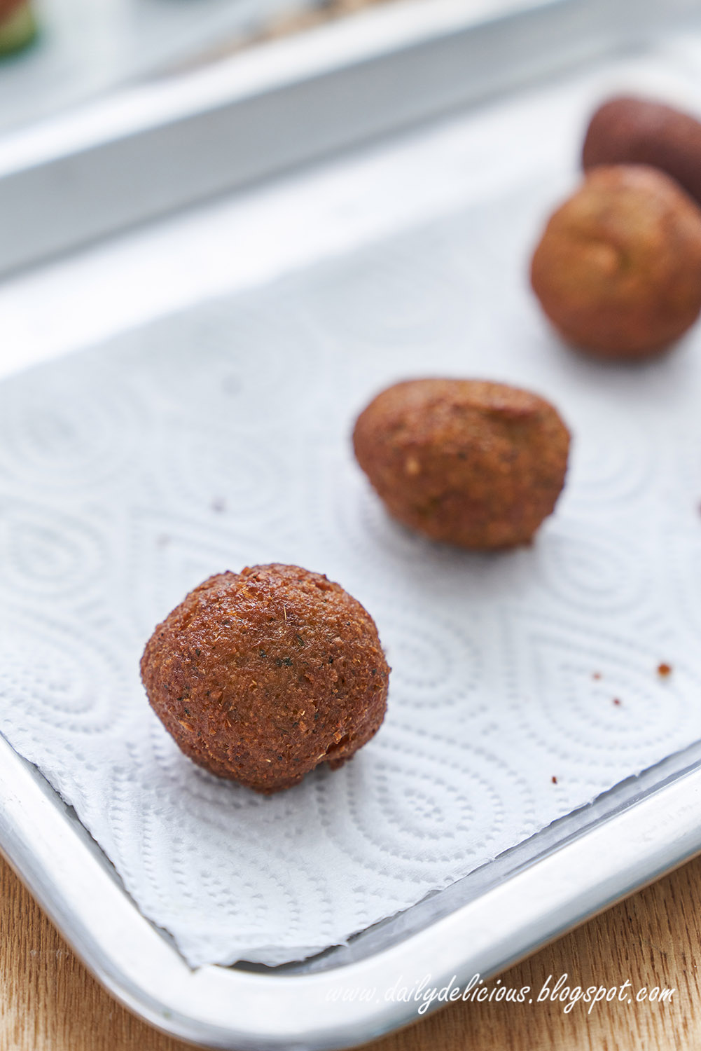 dailydelicious: Falafel: Delicious family party food