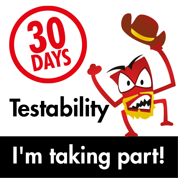 TESTHEAD: Time in the Trenches: a #30DaysOfTesting Testability #T9y Entry TESTHEAD: Time in the Trenches: a #30DaysOfTesting Testability #T9y Entry