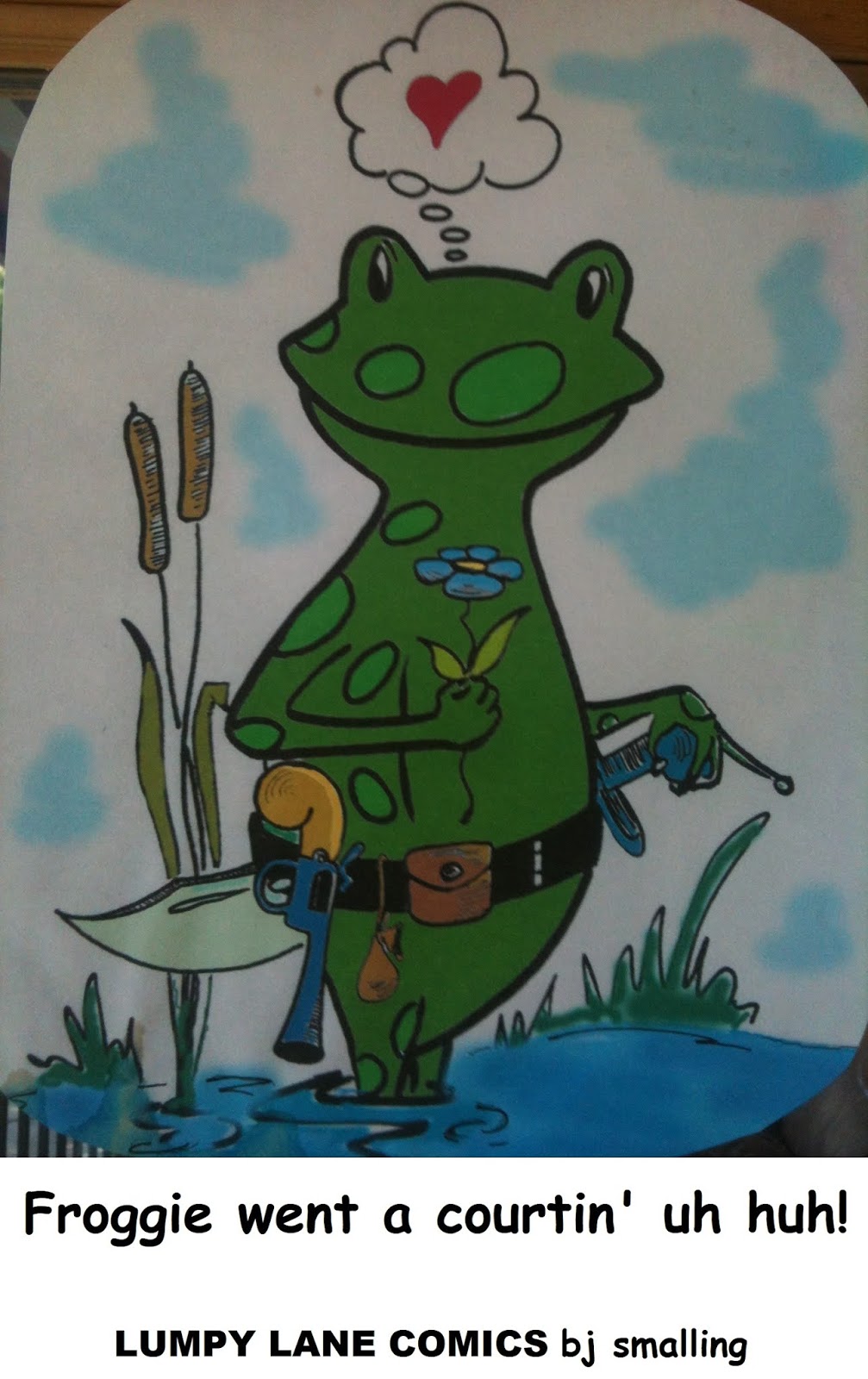 Toonfinder: Froggie went a courtin'
