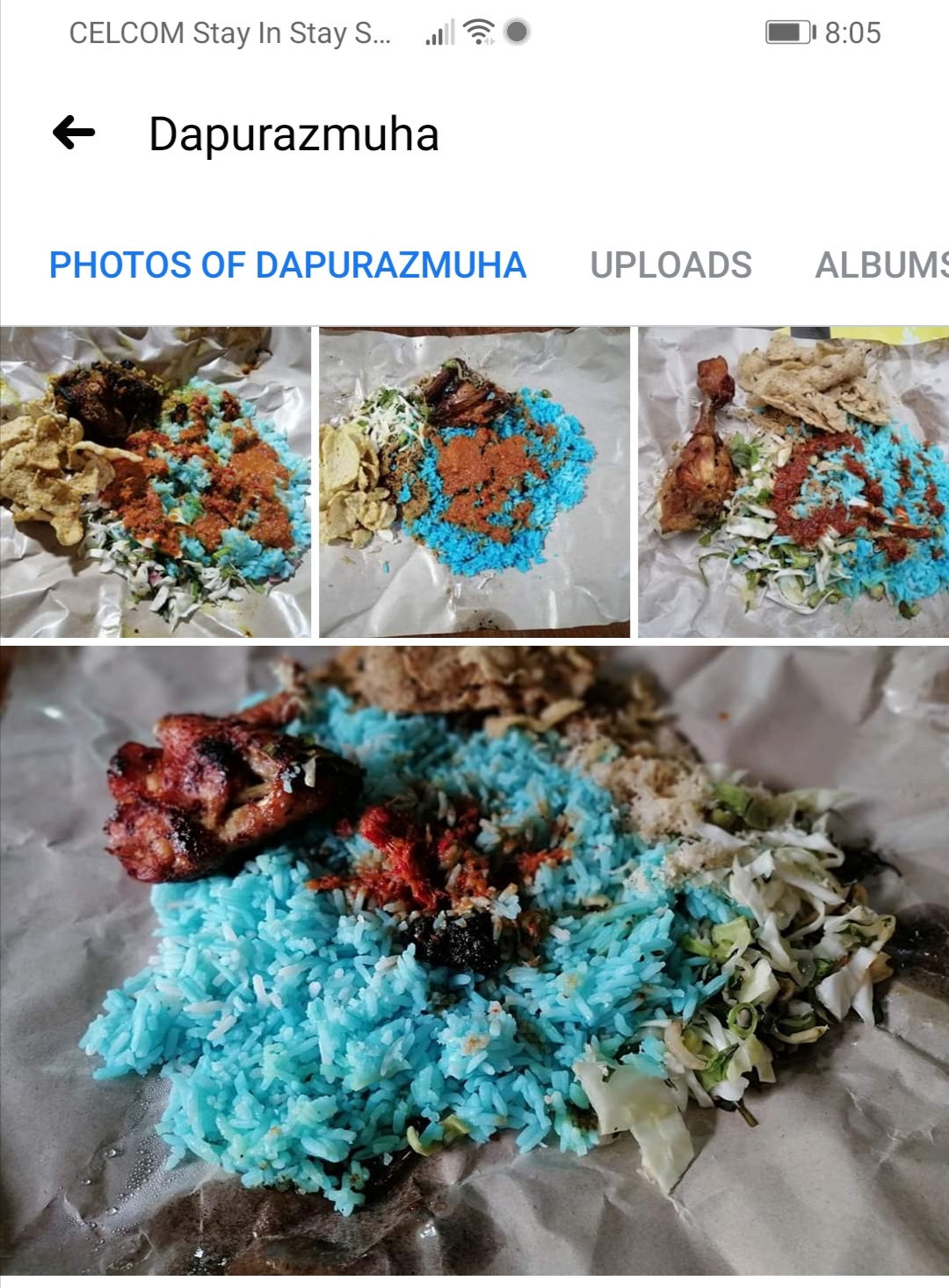 Nasi Kerabu Kambing Arizam