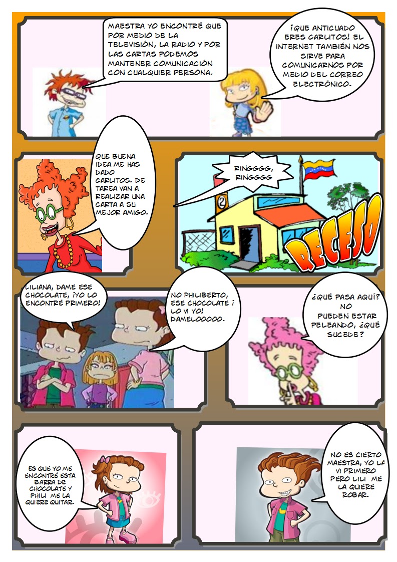 La enseñanza del Español II: Cómic "Las clases y los materiales de ...