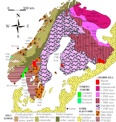 Norway's Physical Geography: Building Norway's Landscape