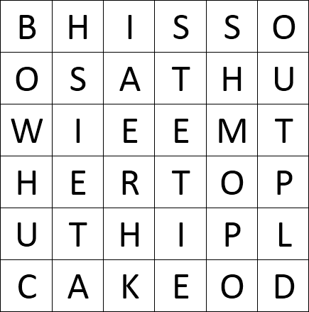 Activities-ESL: Boggle