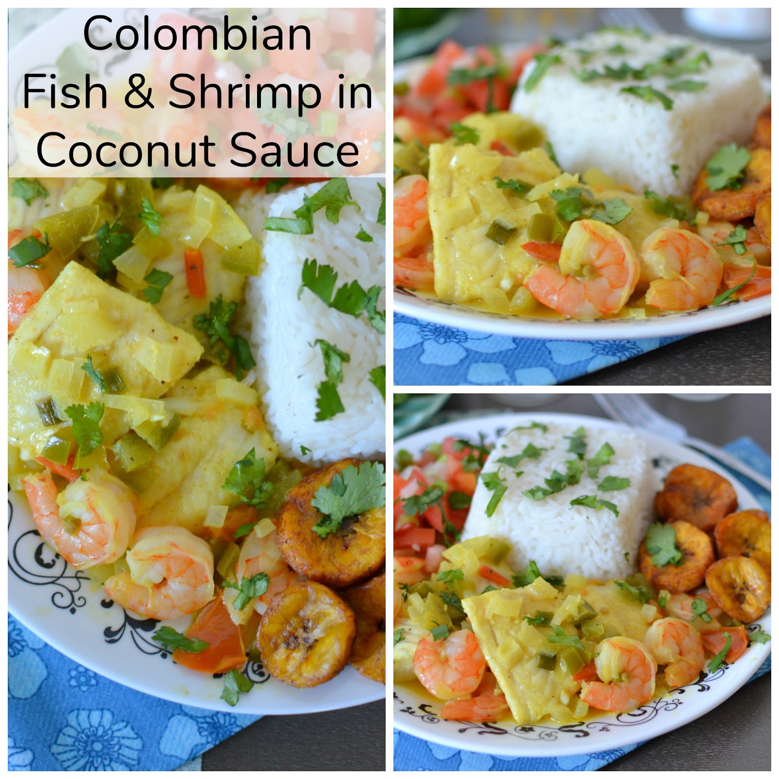 Colombian Fish and Shrimp in Coconut Sauce Recipe