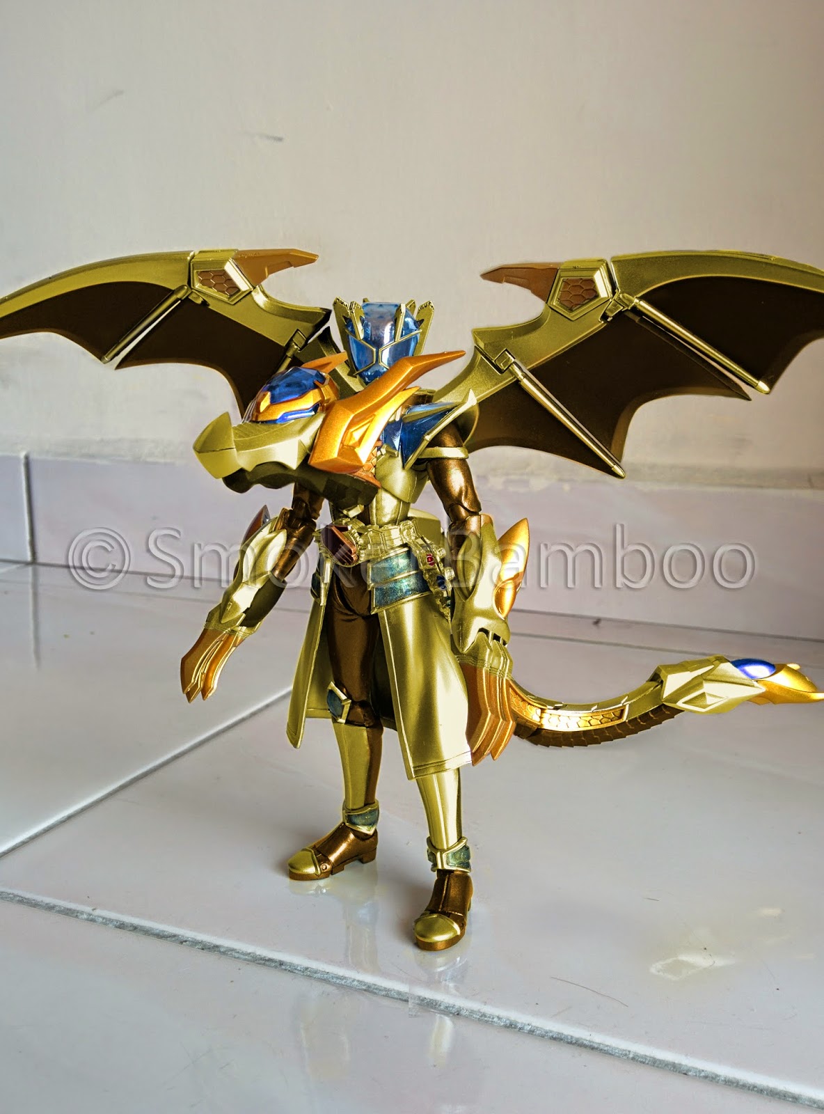 [Tutorial] Creating SHF Kamen Rider Wizard Infinity Dragon Gold in ...