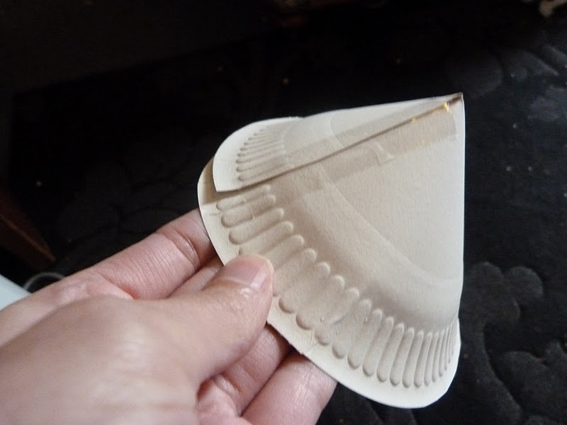 An Ordinary Life : A simple paper plate Angel - Tutorial