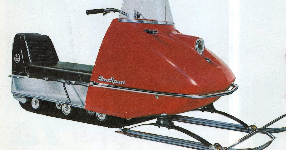 CLASSIC SNOWMOBILES OF THE PAST: 1969 RUPP SNO SPORT SNOWMOBILE