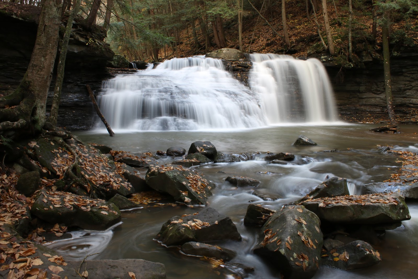 Freedom Falls in Fall: A Treasure in Venango County | Interesting ...