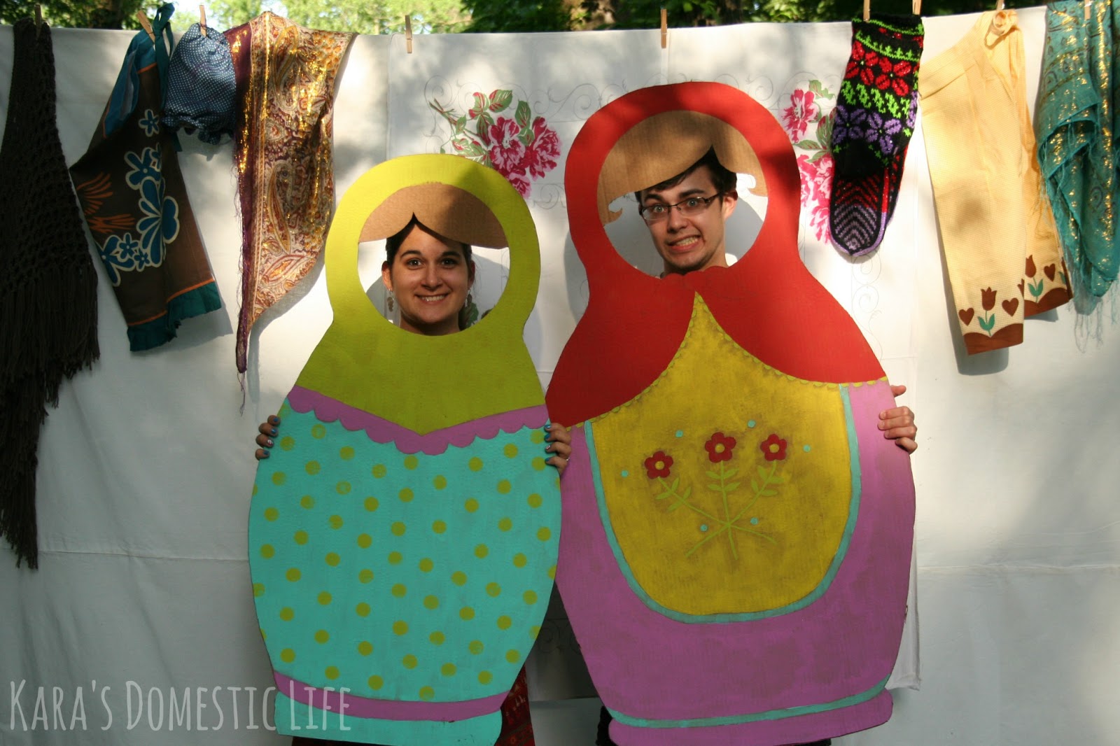 Kara's Domestic Life: matryoshka party - decor and a feature!