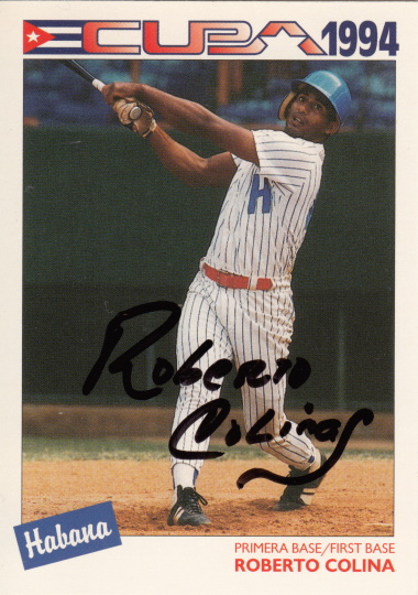 Daily Autograph: Roberto Colina