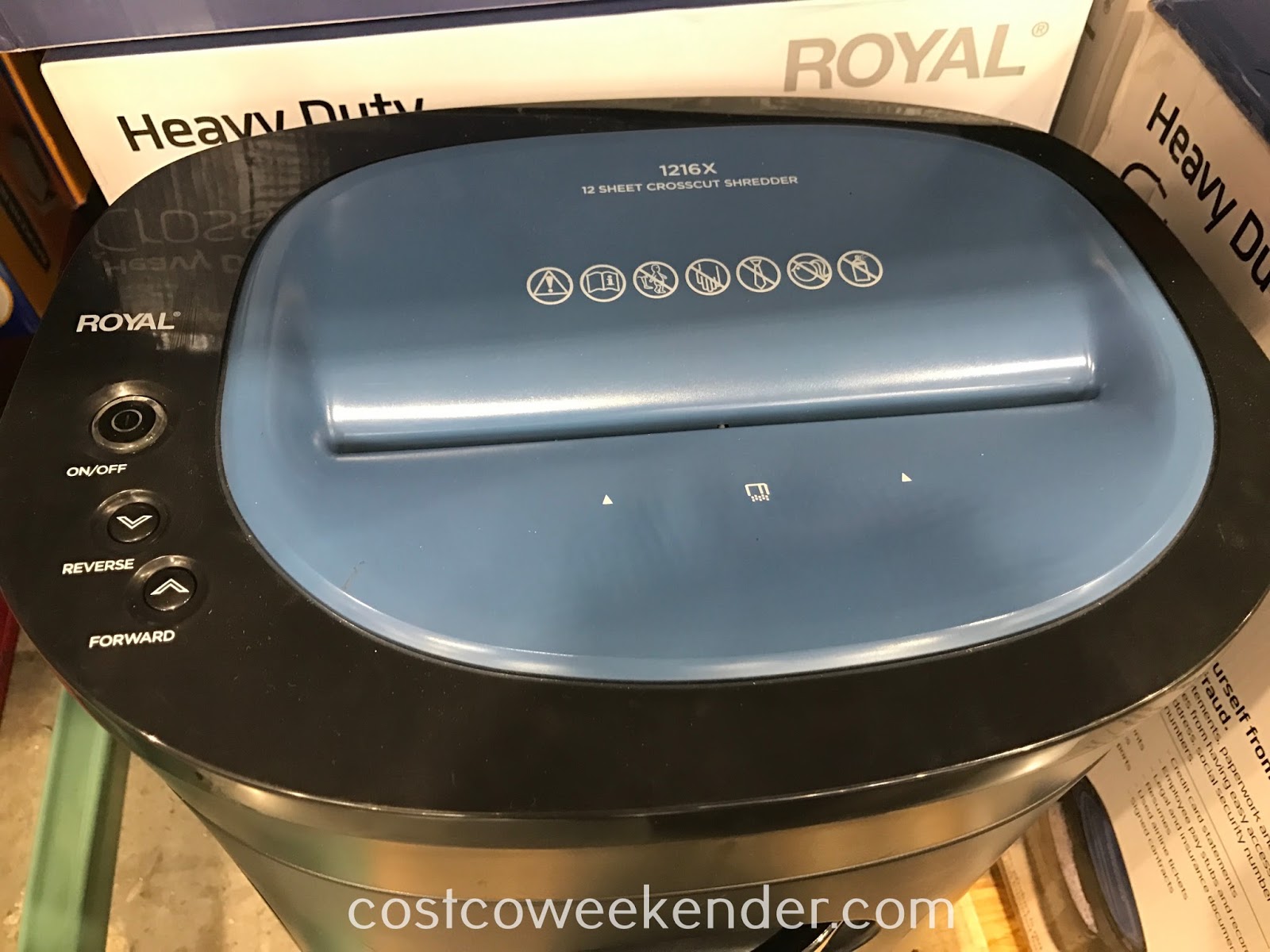 Royal Crosscut Shredder 1216x