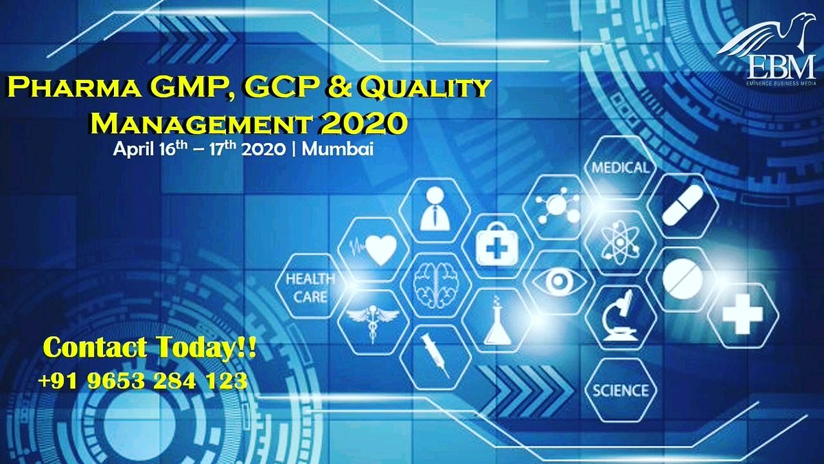 Labels India: EBM presents maiden “Pharma GMP, GCP & Quality Management ...