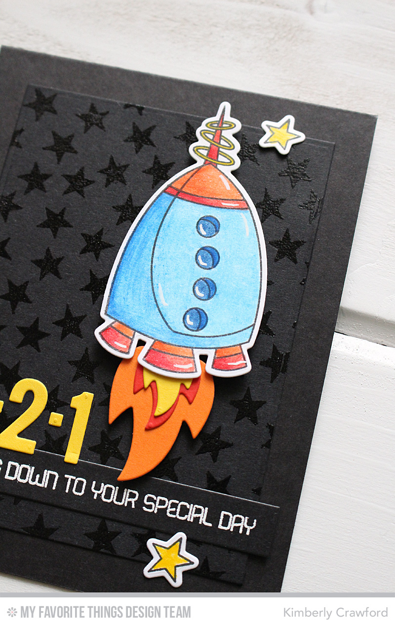 For the Love of Paper: 2 space-themed birthday cards for boys