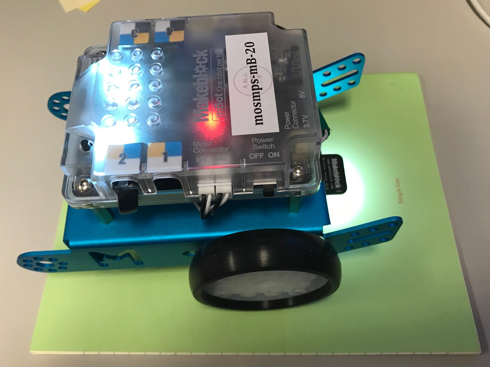 mBot與STEM的教學: Makeblock開箱：顏色辨識 Color Sensor