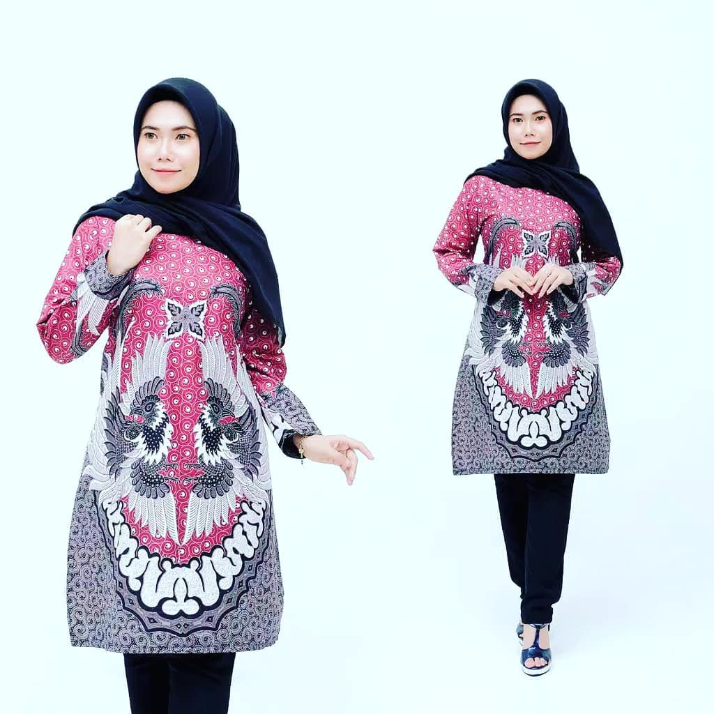 Model Tunik Batik Terbaik 2020 Desain Mewah Dan Modern - Model Baju Korea