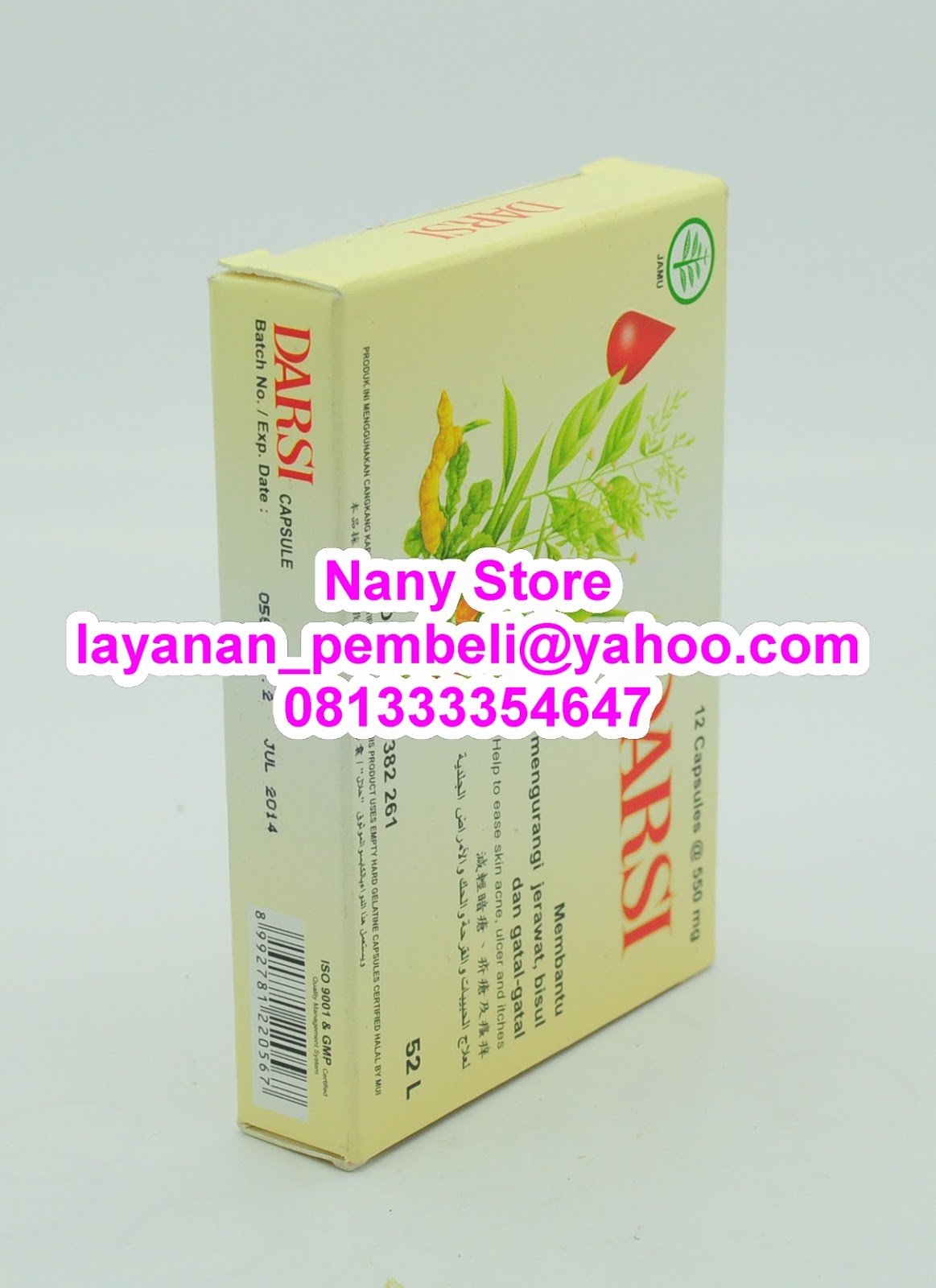 Nany Store | 0856-4551-3638: DARSI KAPSUL, Mengobati Dan Membersihkan ...