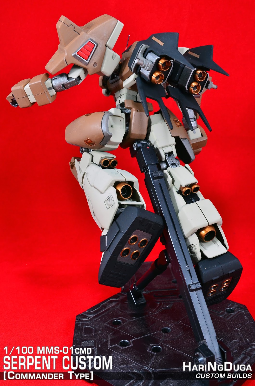 Custom Build:1/100 Serpent Custom [Commander Type] "Master Grade Frame"