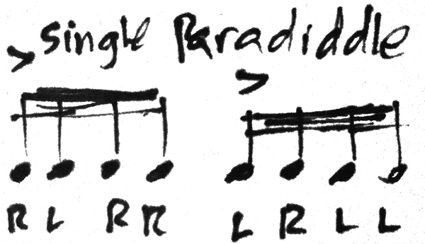 FOUR ON THE FLOOR: The Monday Morning Paradiddle
