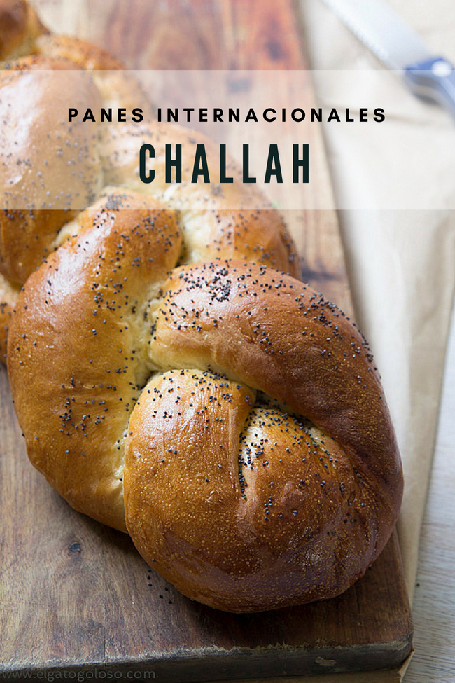 Pan tenzado tipo challah - el gato goloso